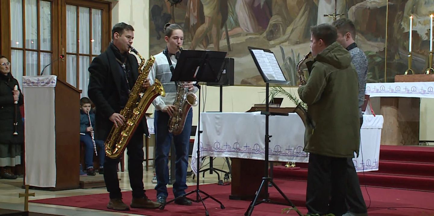 Jótékonysági koncertet tartottak a Szent Kristóf templomban